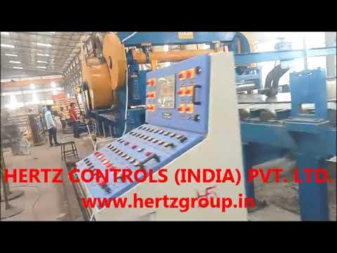 HERTZ HR CUT TO LENGTH LINE HT (2000X4-20) MMX40 TON WITH LEVELER & HAVE MACHINE CAPACITY OF ...