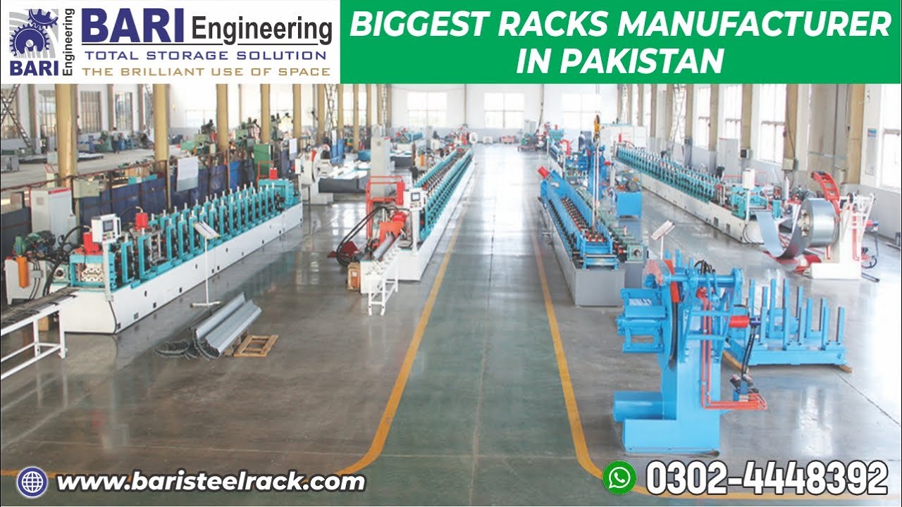 Biggest Racks Manufacturer in Pakistan | Bari Engineering | 0302 ...
