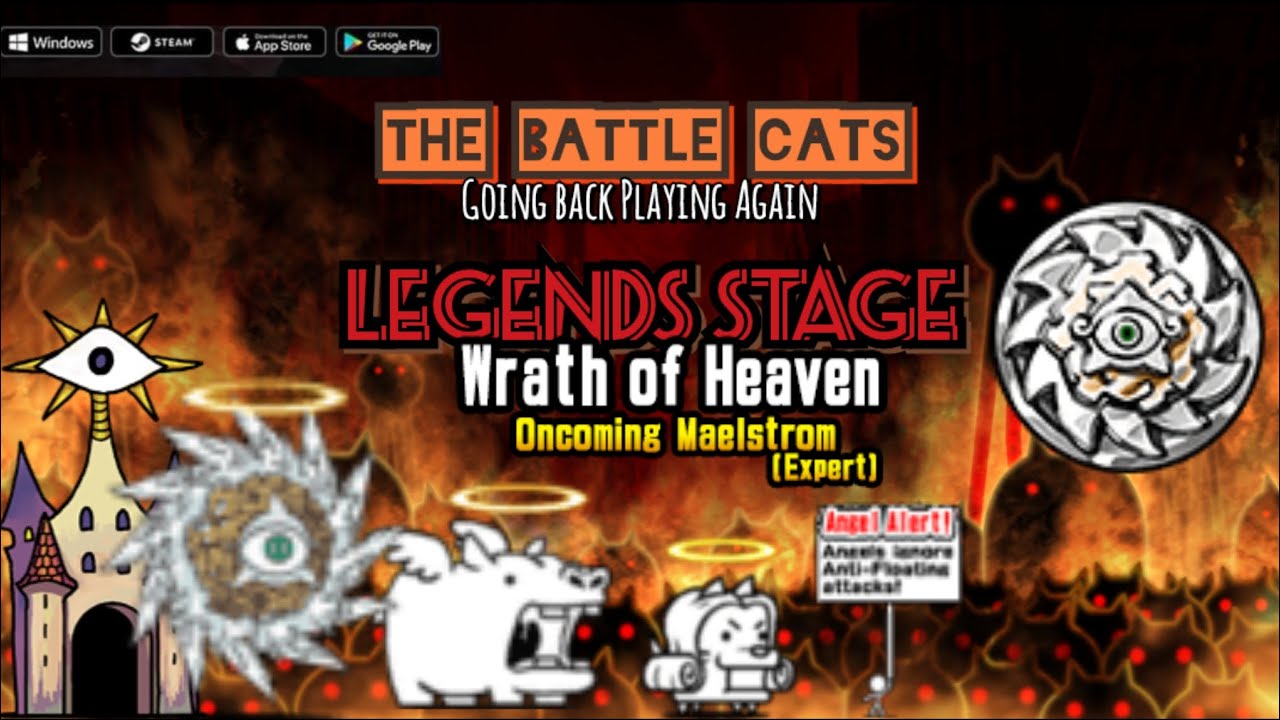 Wrath of Heaven Angel Cyclone [TheBattleCats ...
