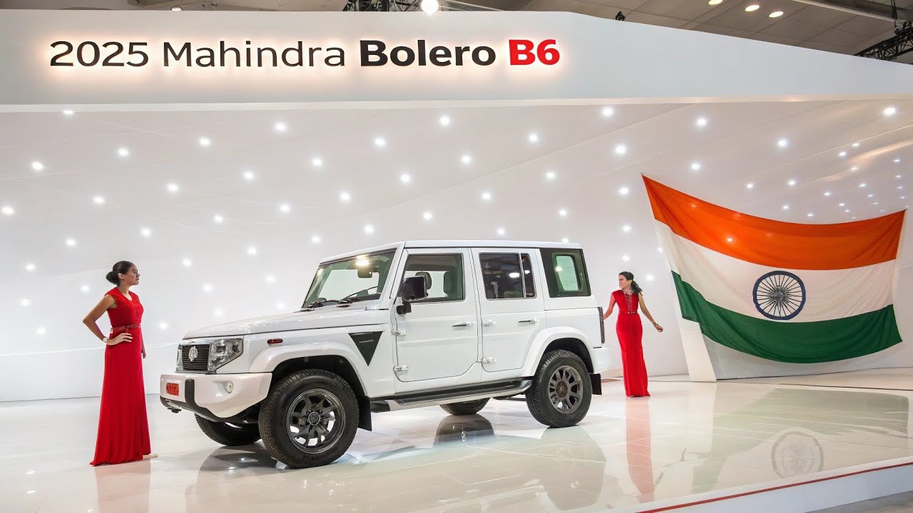 2025 Mahindra Bolero B6 New Look, New Design, New Features | Finally ...