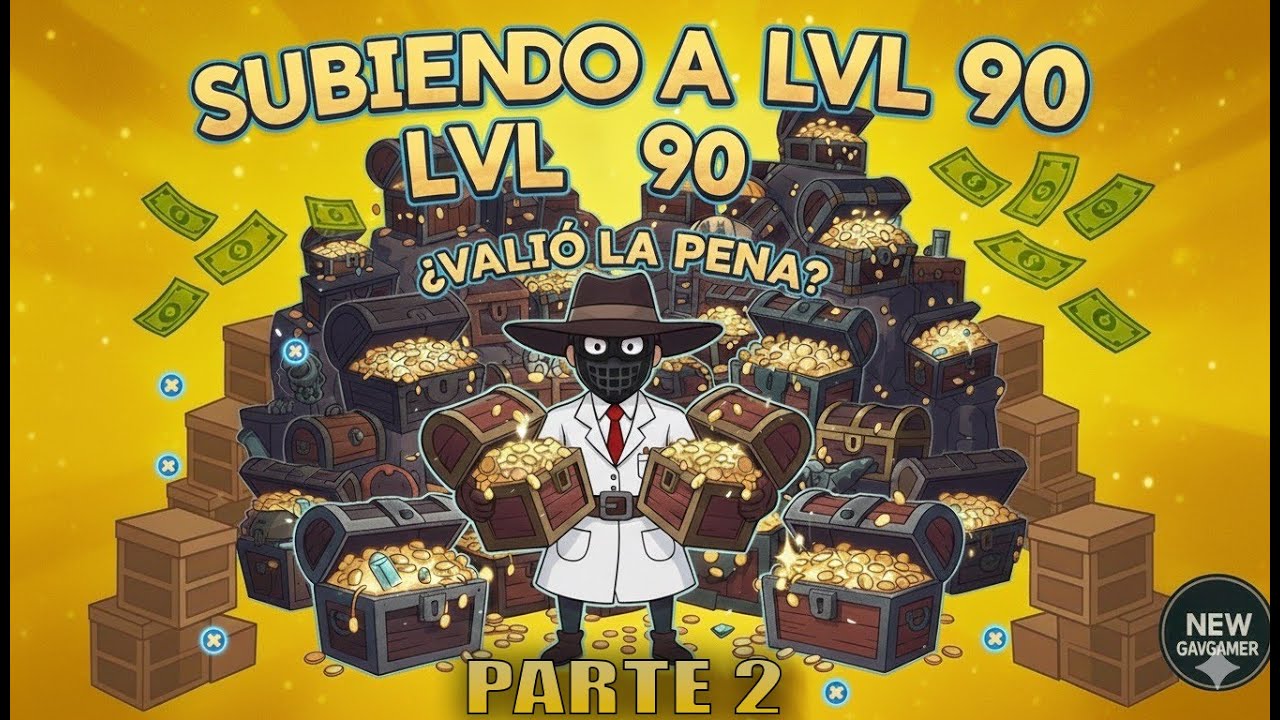 GASTANDO MILLONES PARA SUBIR A LVL 90 EN NEWGAMERS 1 / PARTE 2 / LO ...