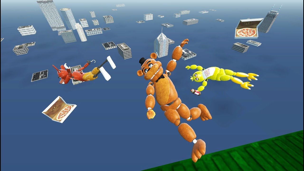 GMOD Physics demonstration | Freddy vol.2 - YouTube
