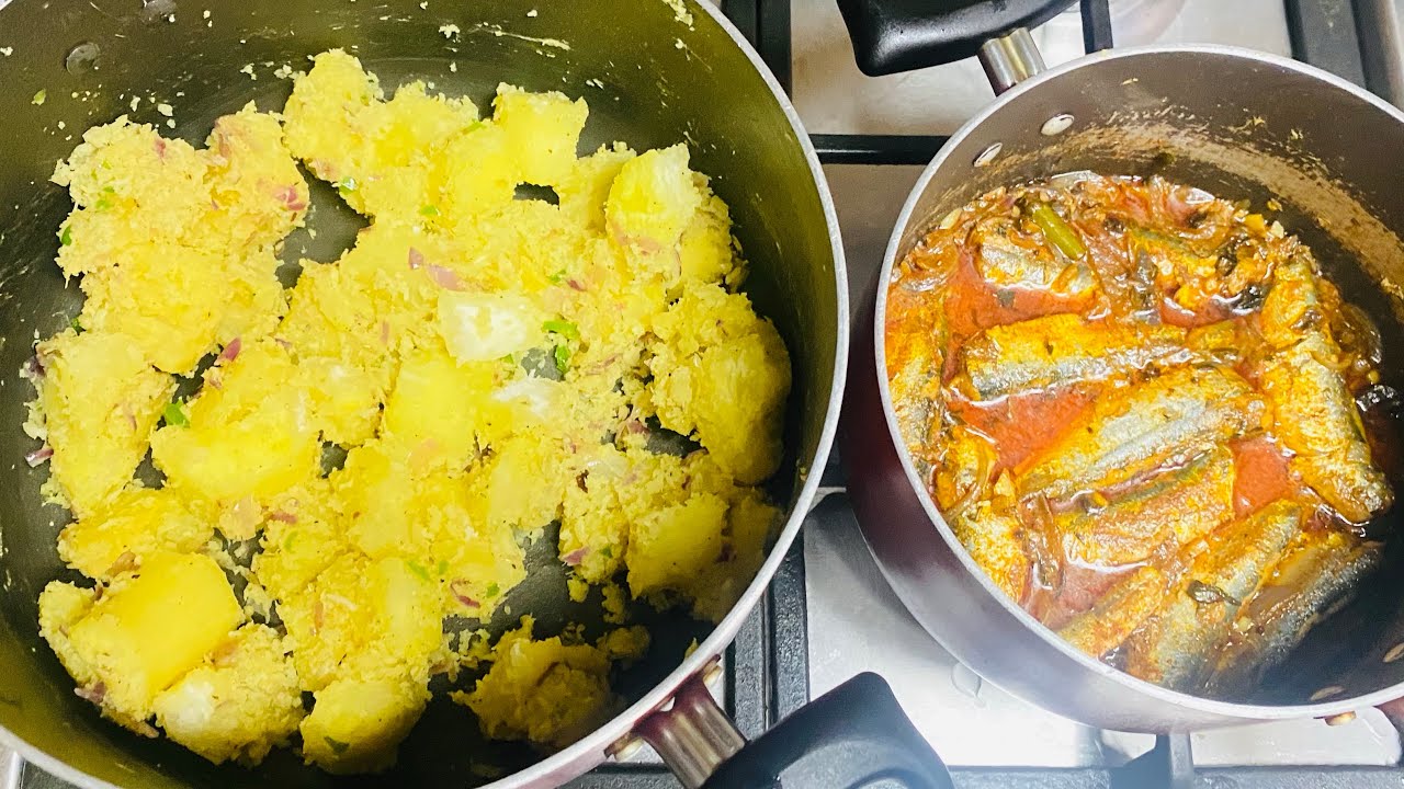 සැර මාළු හොද්දට මඤ්ඤොක්කා කූරු ගාලා සුදු බත්|spicy fish curry|salayo ...