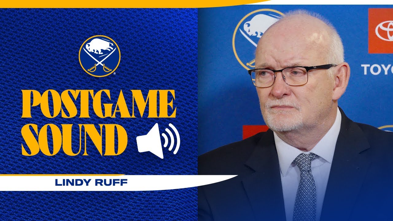 “It Wasn’t A Clean Game” | Lindy Ruff After 5-4 Loss To Minnesota Wild ...