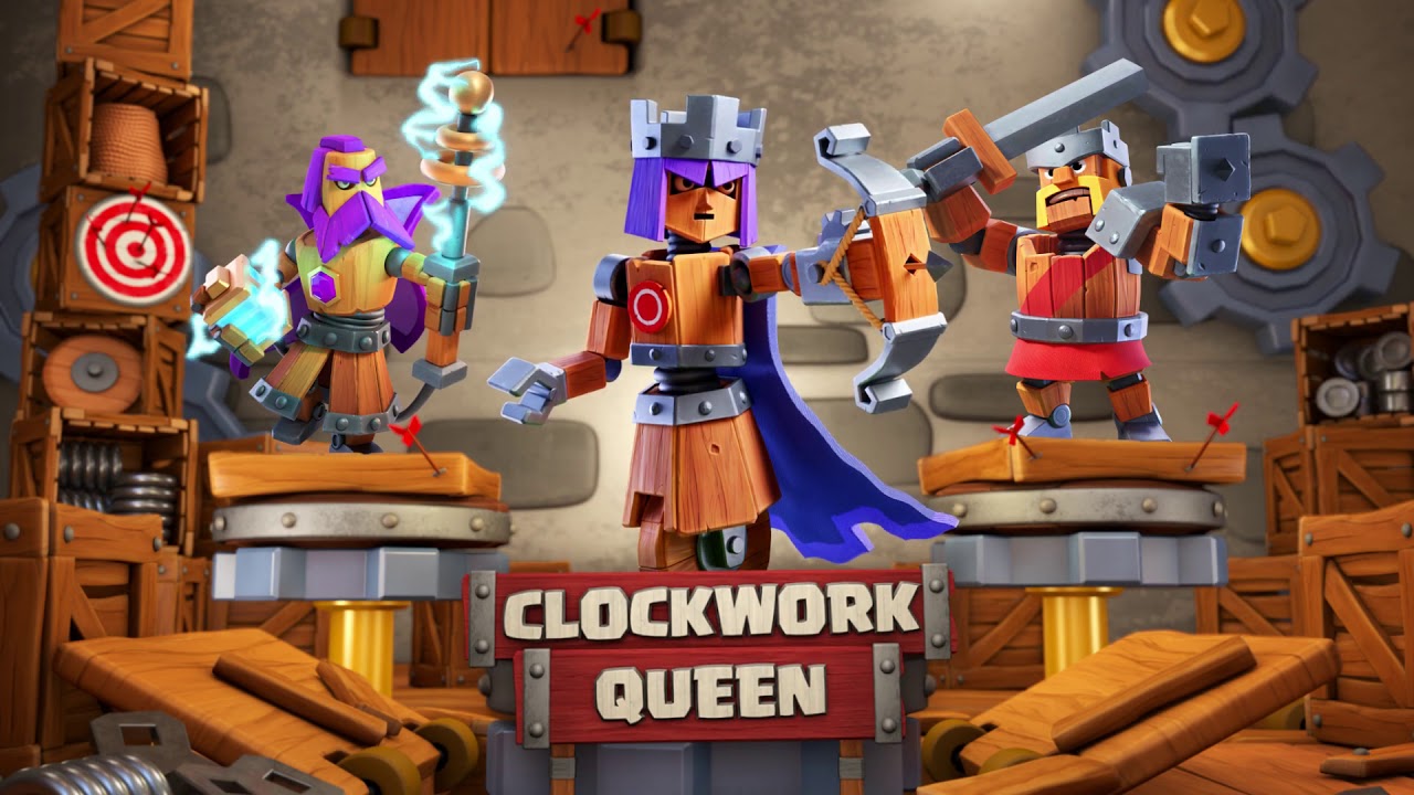 Clash Of Clans || Clock Work Queen || 2020 || June Season Challenge ...