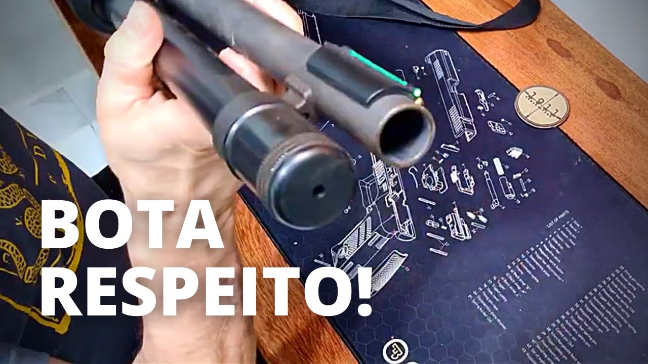 Espingarda CBC 586 Turbinada em Detalhes. 1911 - YouTube