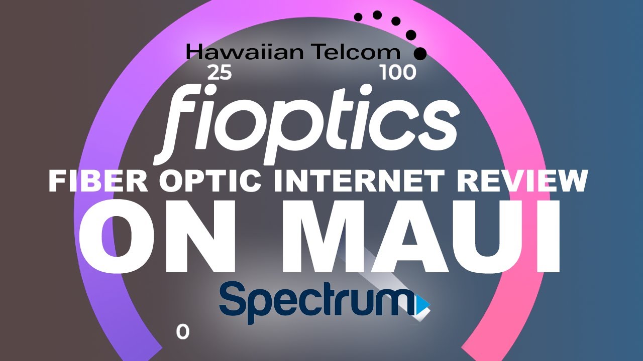 Fiber Internet on Maui #Fioptics #fiberoptics #spectrum #Maui # ...