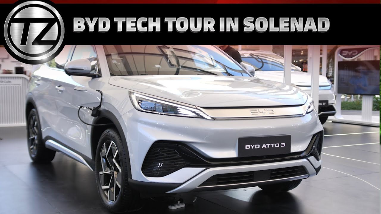 BYD Tech Tour in Solenad - YouTube