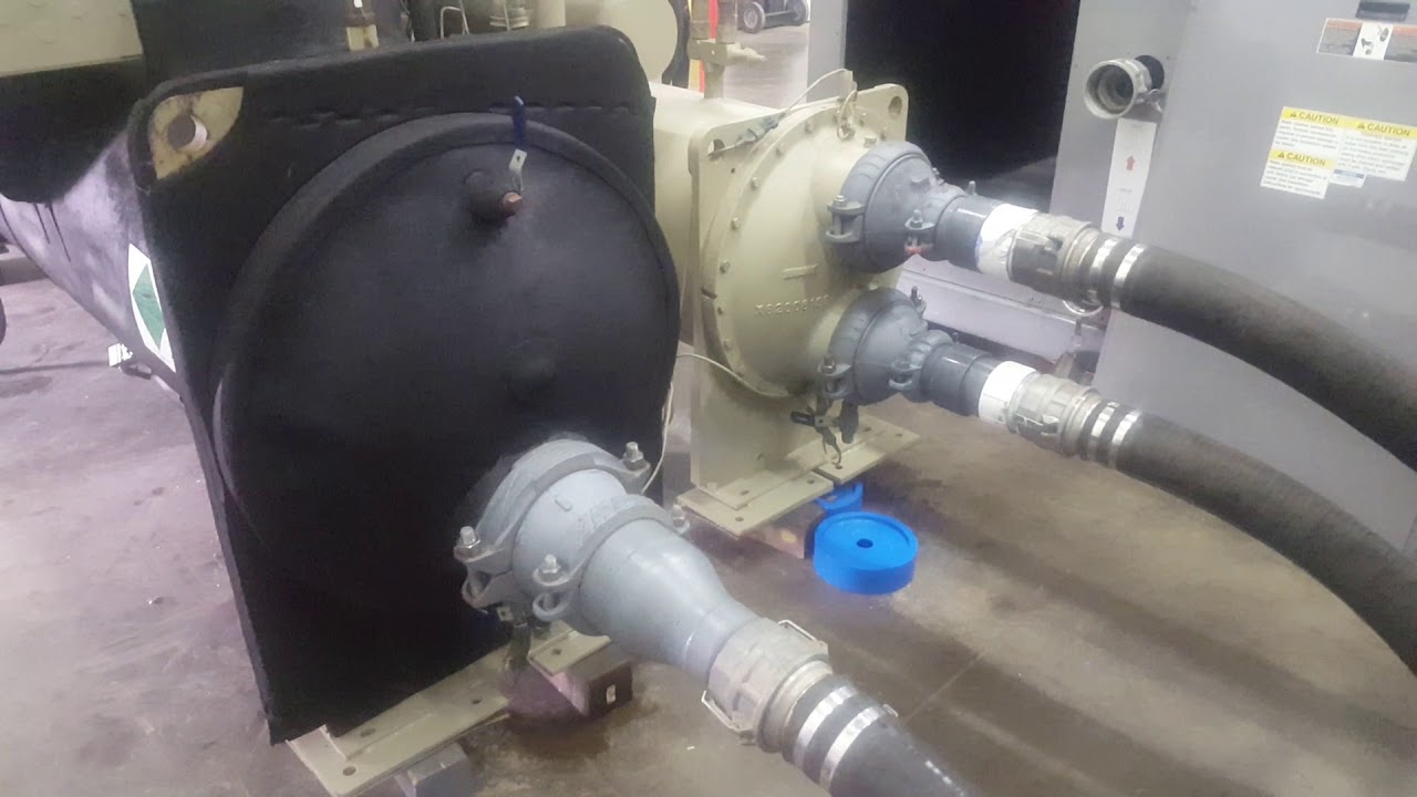 Trane 250 Ton Water-Cooled RTHD Chiller SKU# 2170 - YouTube