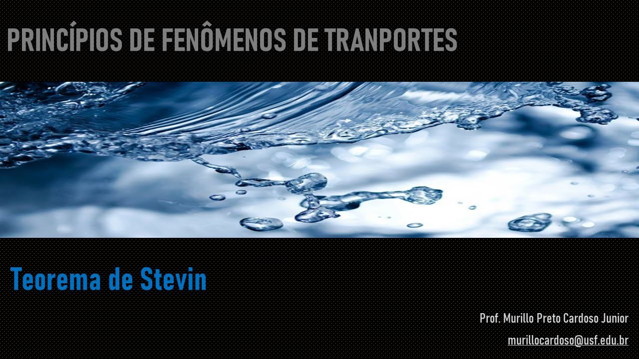 Teorema de Stevin - YouTube