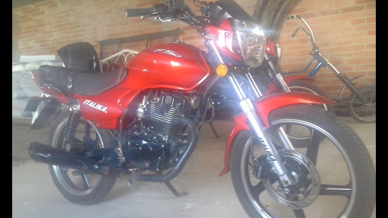 mi italika ft 150 roja - YouTube