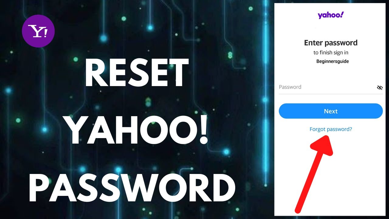 How to Reset your Yahoo Mail Password - YouTube