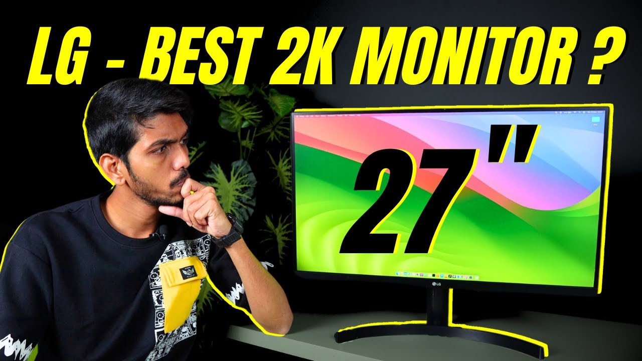 LG 27QN600 2K Monitor Full Review - Best Monitor Under 20000? - YouTube
