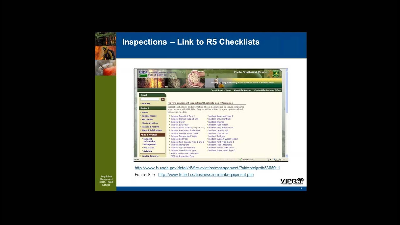 VIPR Contracts - National Logistics Webinar - YouTube