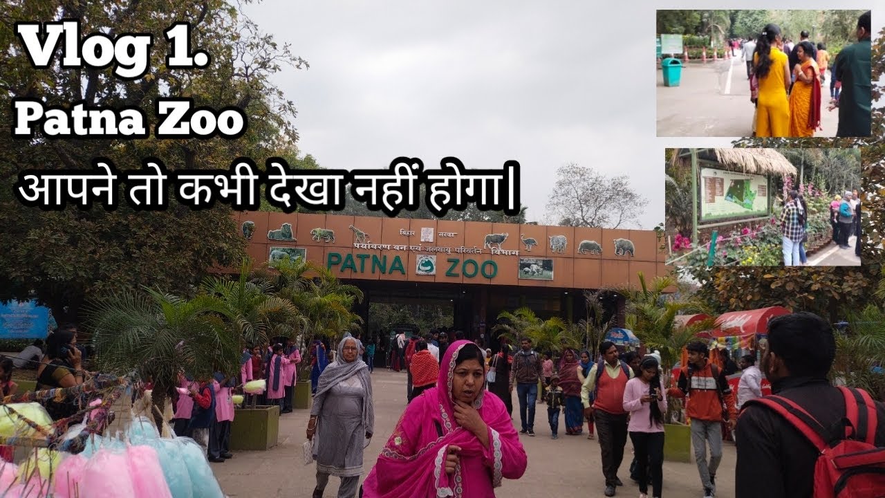 Patna Zoo। पटना का चिड़ियाघर। Patna Vlogs। Bihar Vlog। Patna Junction ...