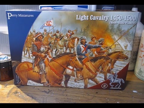 Model Review: Perry Miniatures Light Cavalry 1450-1500 - YouTube