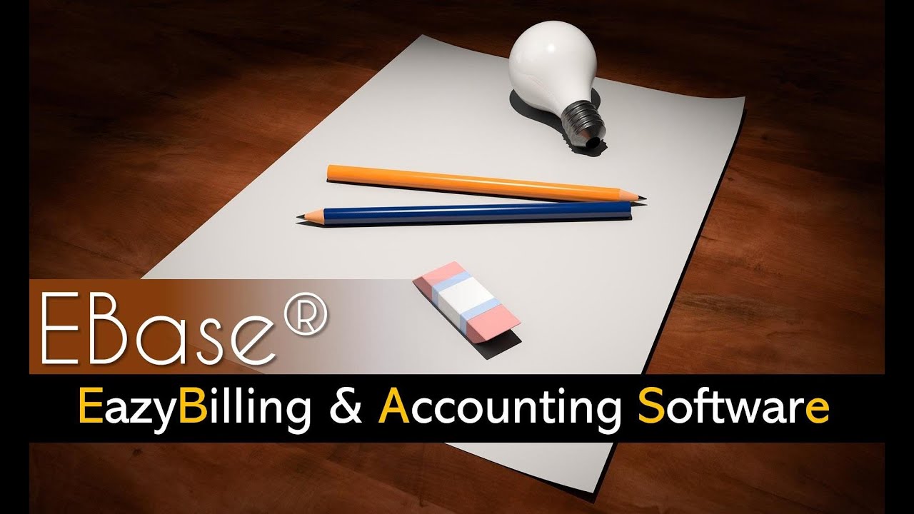 EBase® EazyBilling & Accounting Software - YouTube