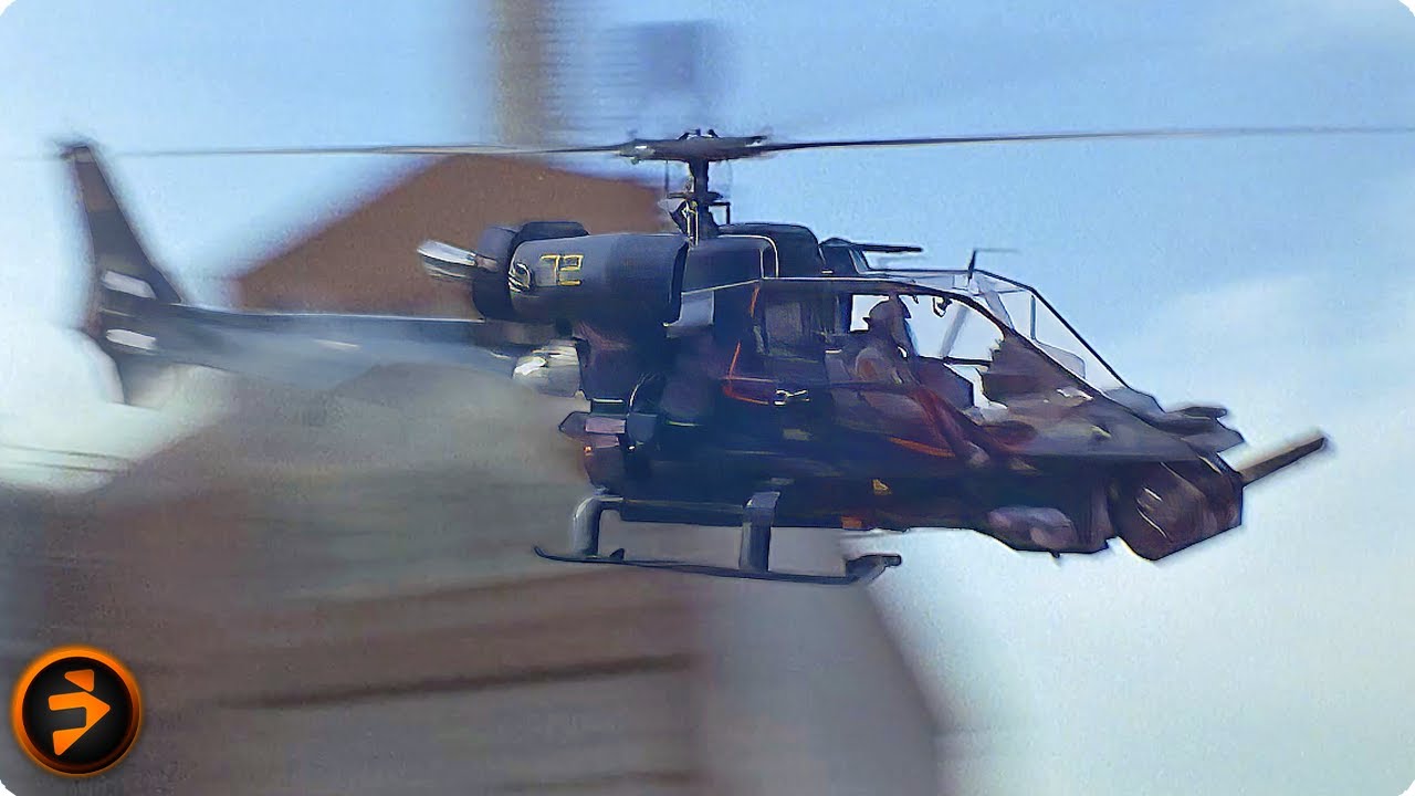 BLUE THUNDER | Final Fight Scenes | Roy Scheider, Malcolm McDowell ...