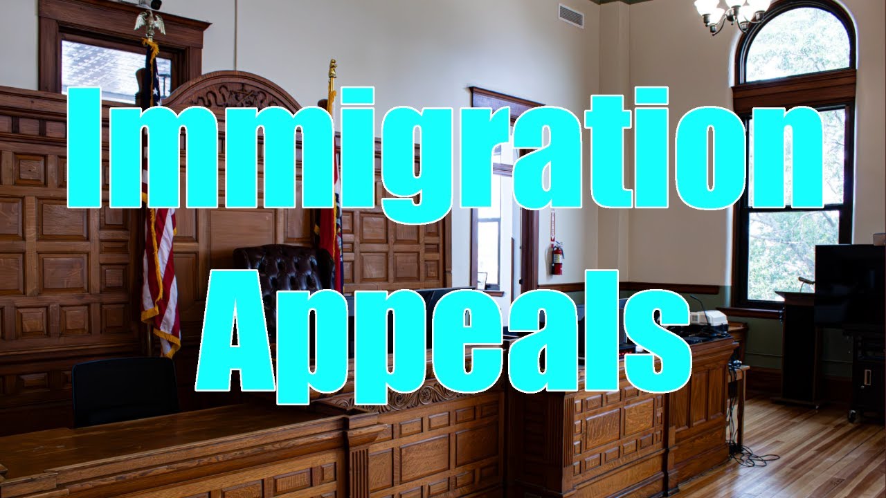 Immigration Appeals Overview - YouTube