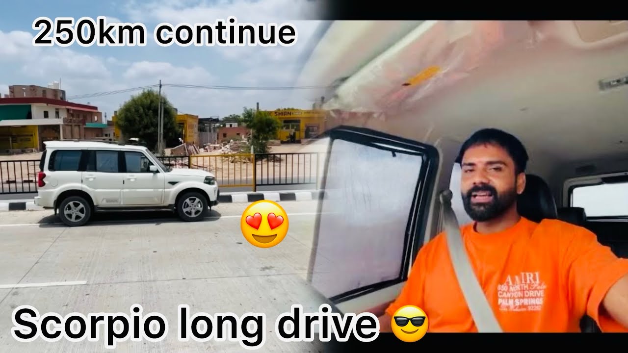 Scorpio Long Drive 250km 😎 - YouTube