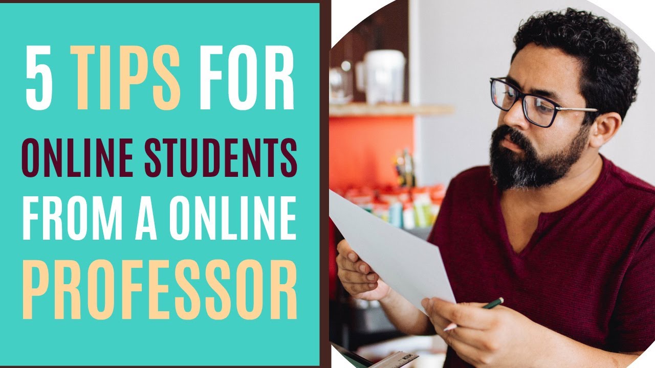 5 Tips for Online Students from an Online Professor - YouTube