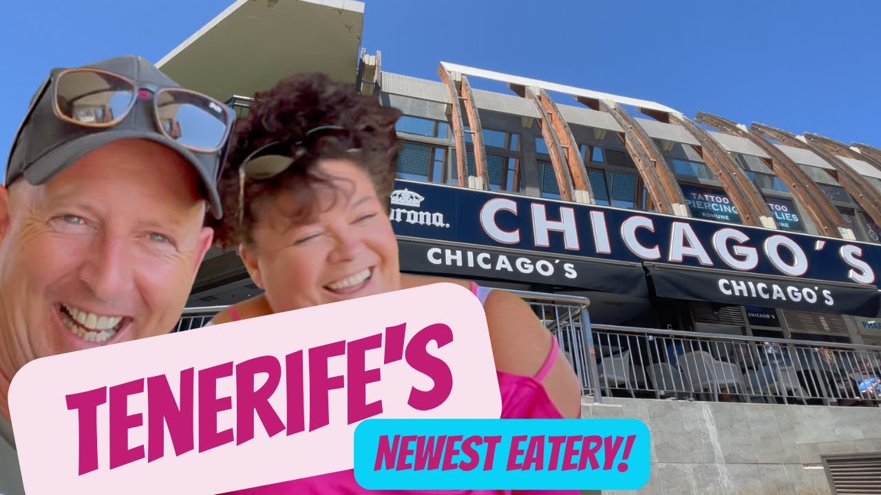 Los Cristianos Tenerife - New Bar and Restaurant Chicago's - YouTube
