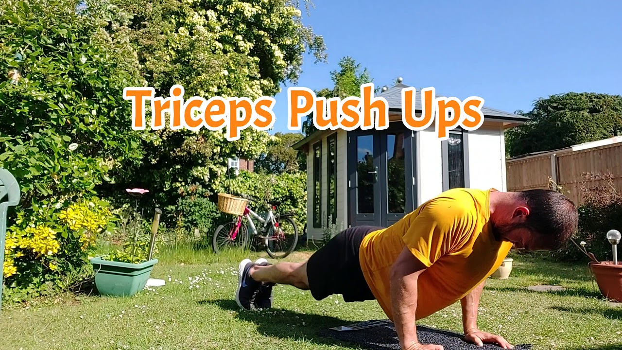 Triceps Push Ups - YouTube
