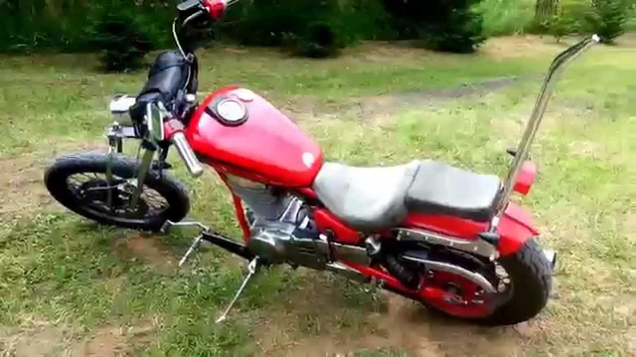 Suzuki Savage LS 650 Custom chopper - YouTube