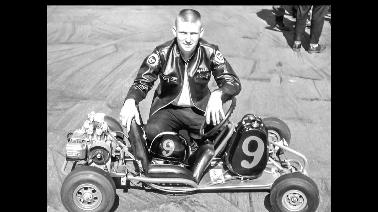 Vintage rear engine sprint karts - YouTube