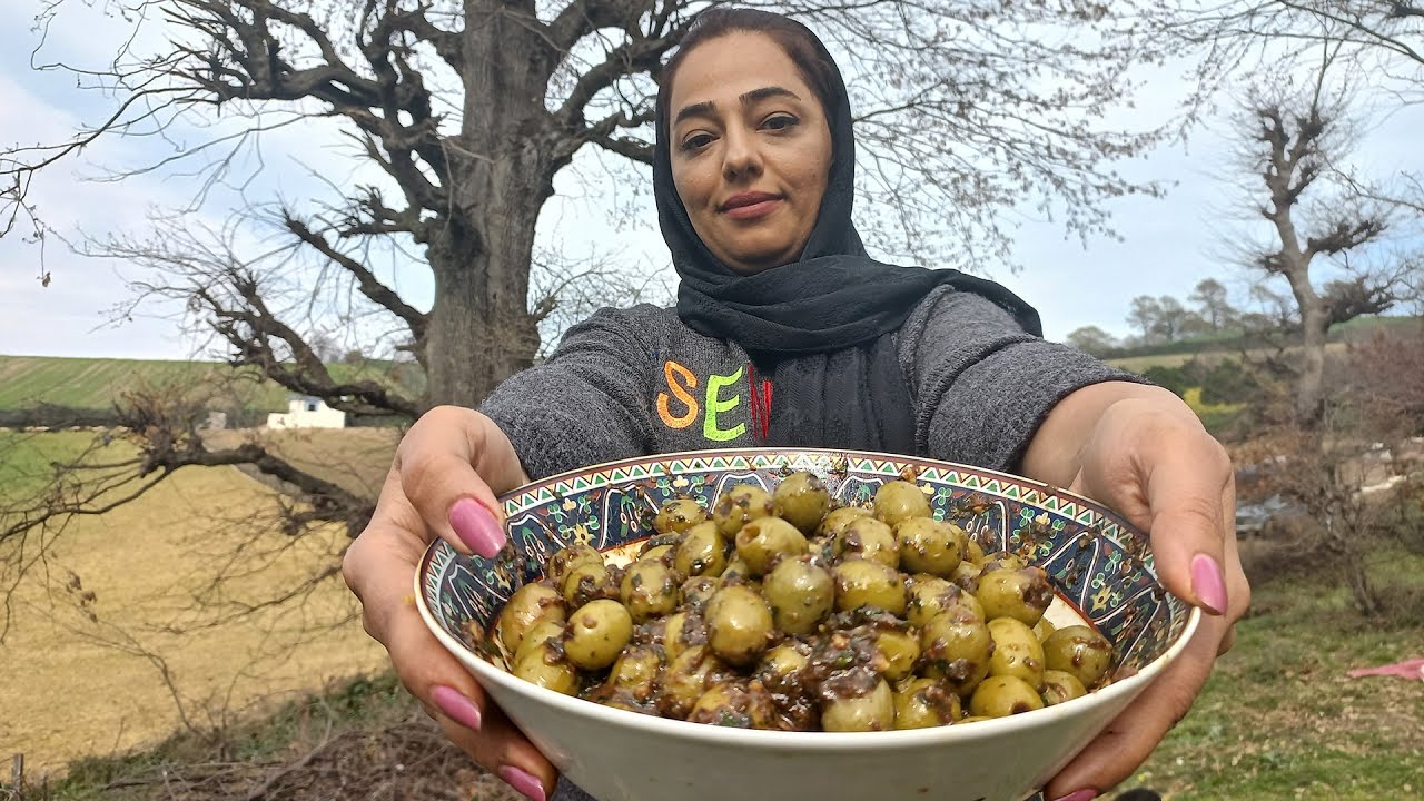 Homemade processed olives.A Taste of Heaven - YouTube