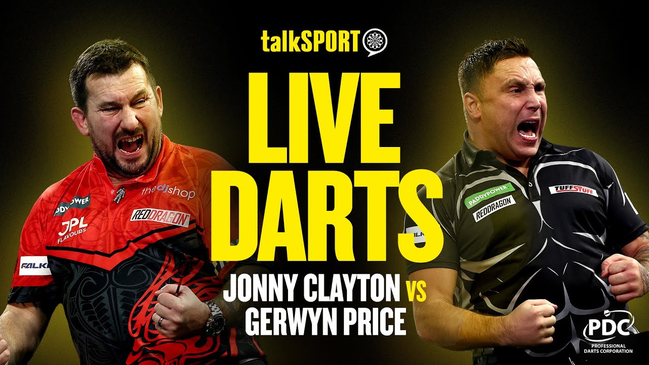 🎯 LIVE: Jonny Clayton Vs Gerwyn Price | PDC World Darts Championship ...