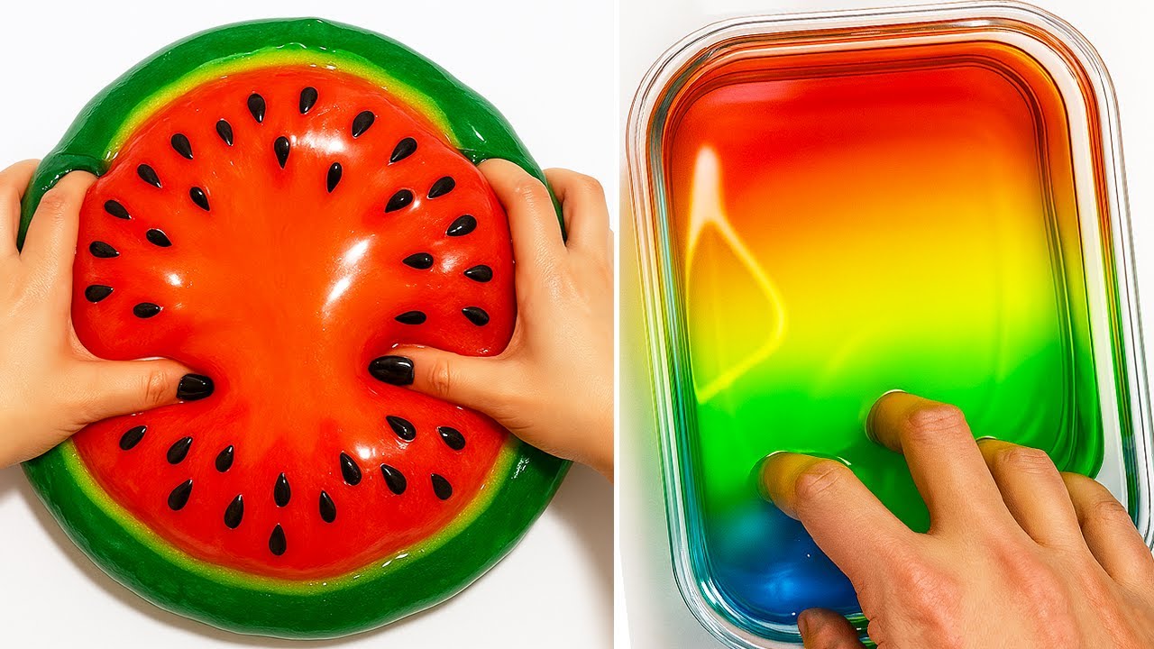 Satisfying Slime ASMR Videos | Relaxing Slime No Talking 3679 - YouTube
