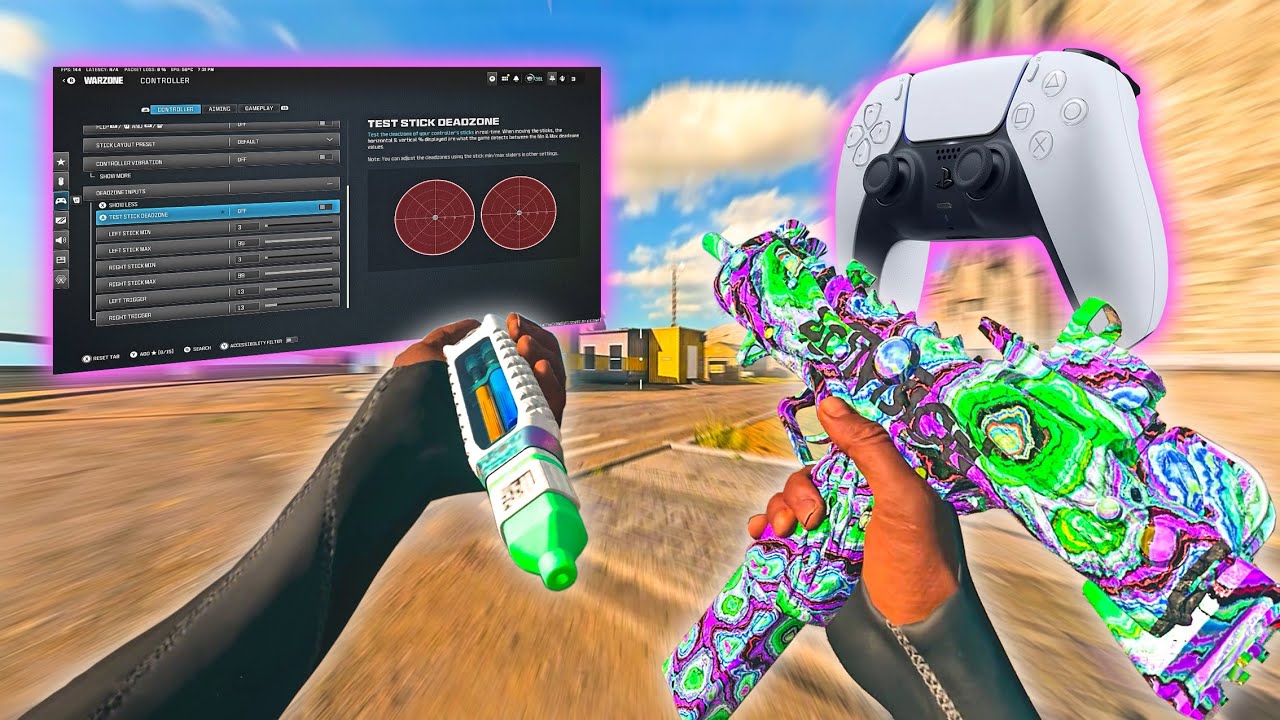 BEST CONTROLLER MOVEMENT ON REBIRTH ISLAND + BEST SETTINGS FOR MOVEMENT AND AIM (PC/PS5/PS4/Xbox ...