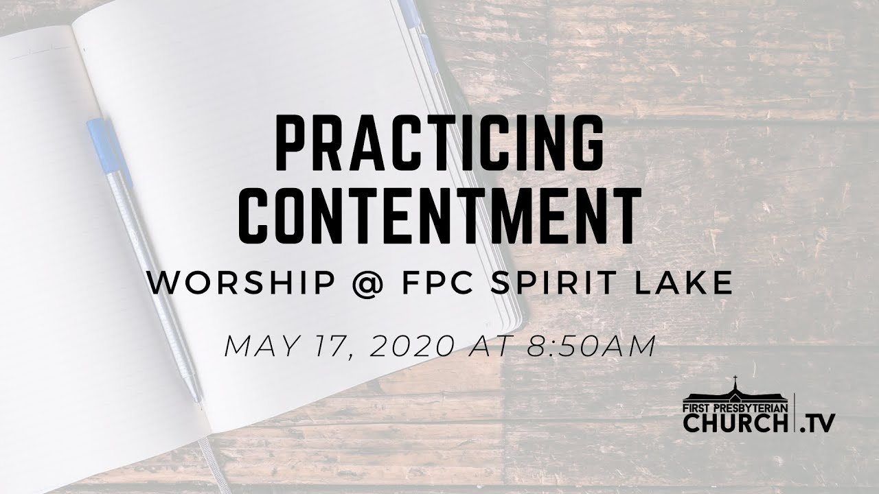 "Practicing Contentment" - Worship @ FPC - YouTube