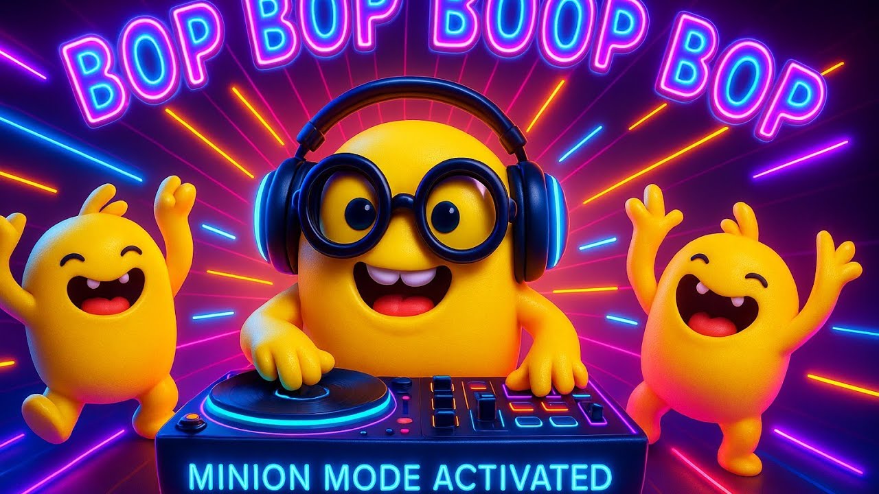 Bop Boop Bop – Minion Mode Activated 💥 | New 2025 version kids and ...