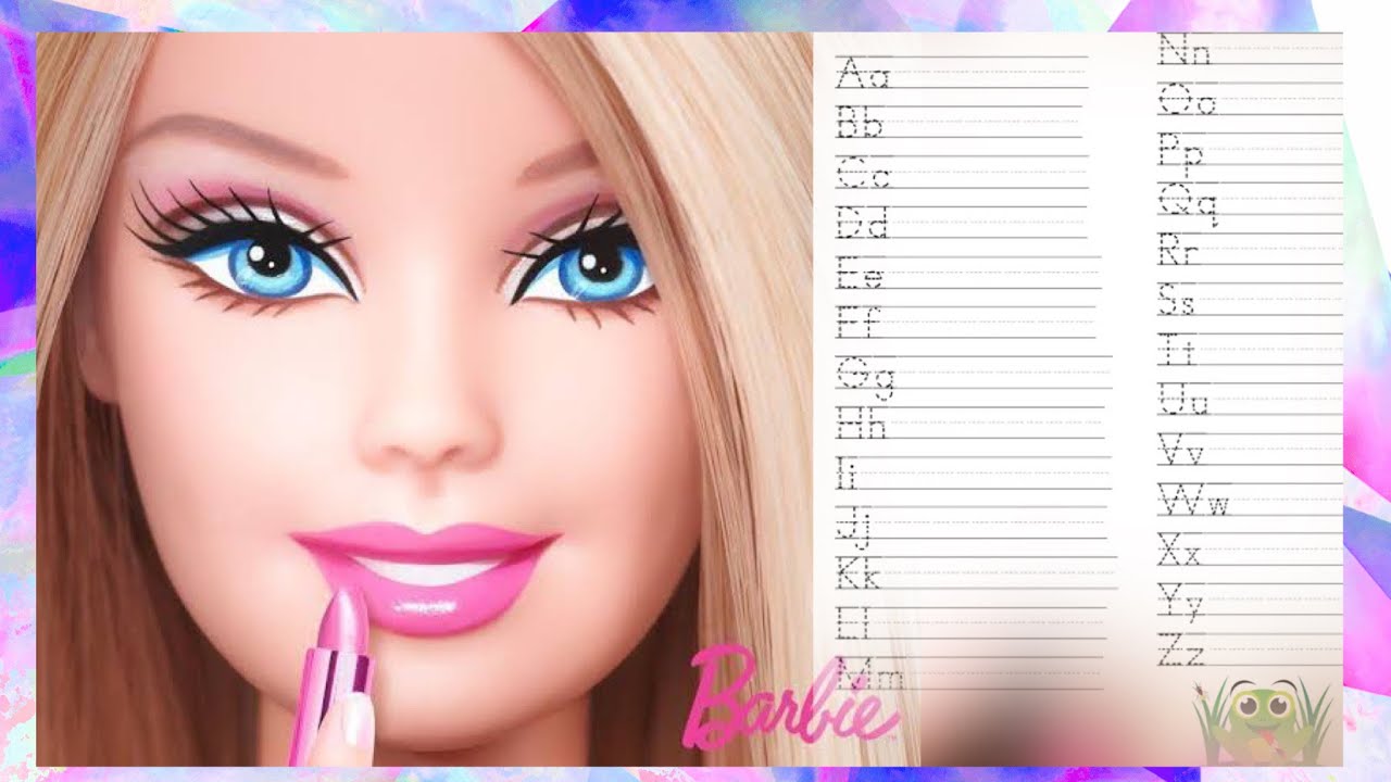 Learn ABCD alphabets, abcd letters for kids and toddler, barbie and ...
