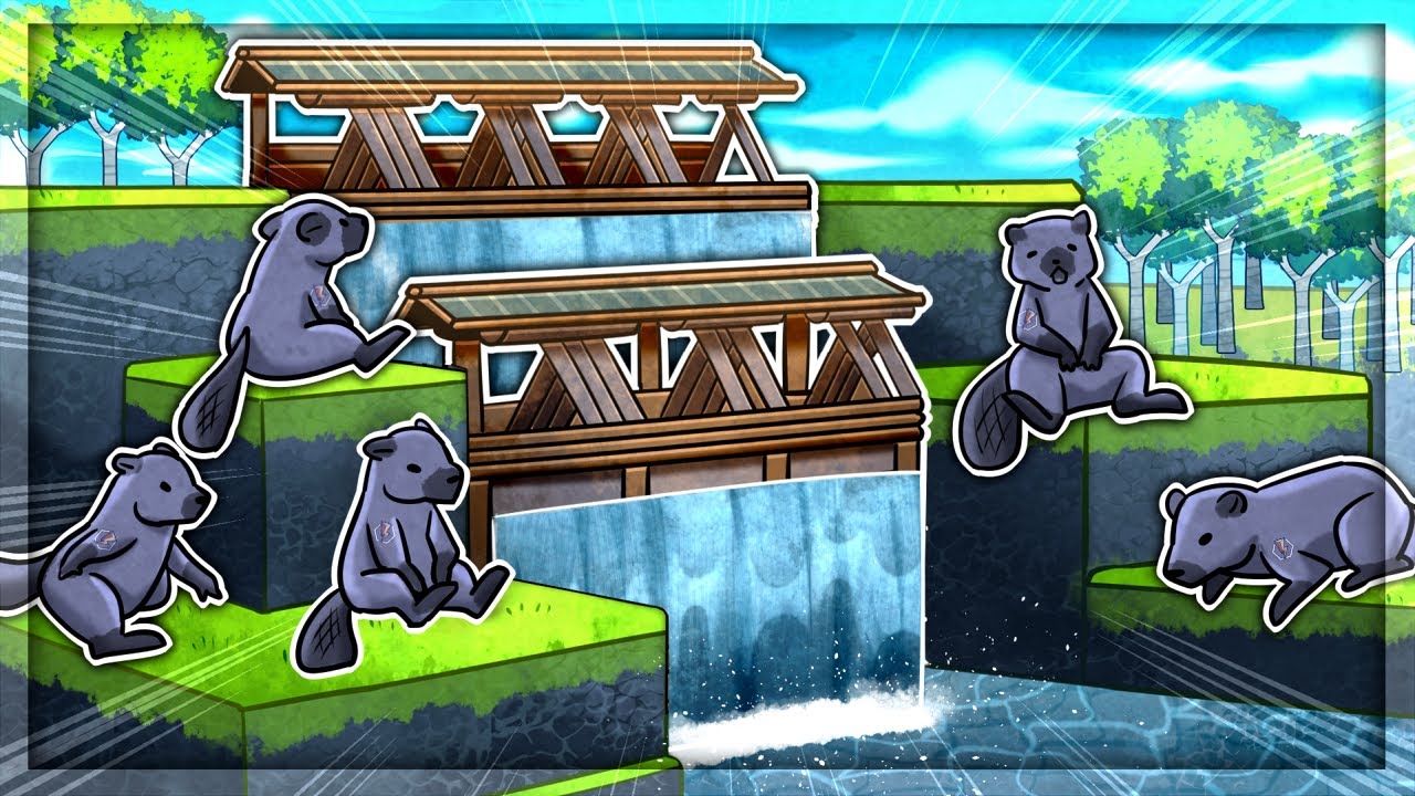 Building The WORLD'S LARGEST DAM in Timberborn - YouTube