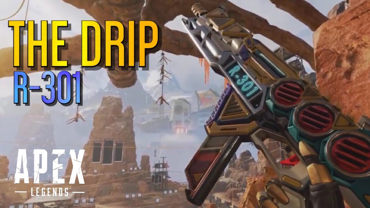 "The Drip" Legendary R-301 Skin (Third Anniversary Event) | Apex ...