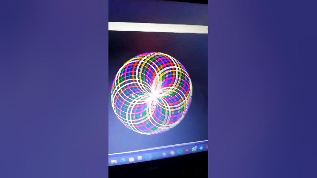 Circular Sphere Turtle Using Python Code Shorts Python Pythonturtle Pythonturtlegraphics