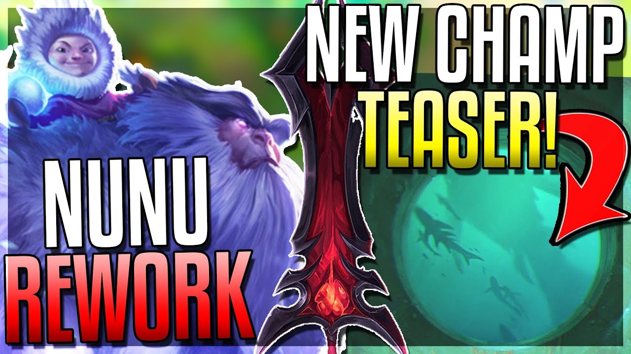 NEW CHAMP TEASER! NUNU REWORK FINALLY & AKALI + AATROX REWORK INFO ...