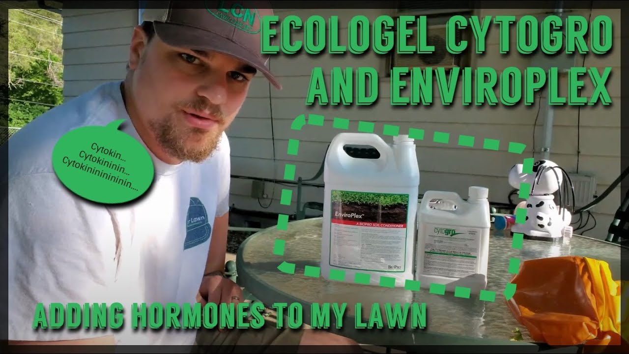Ecologel CytoGro and EnviroPlex | Applying hormones to my lawn ...