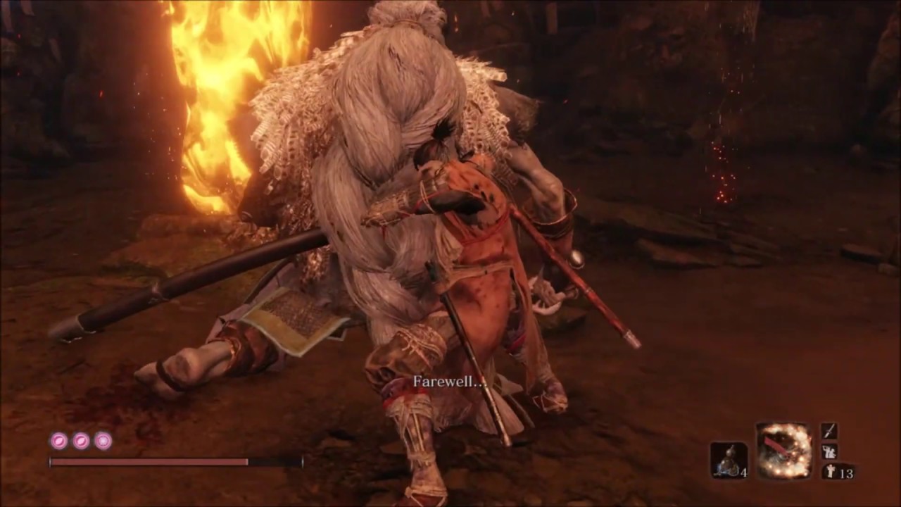 Sekiro: Shadows Die Twice The Most Satisfied Boss Fight: Owl (Father ...