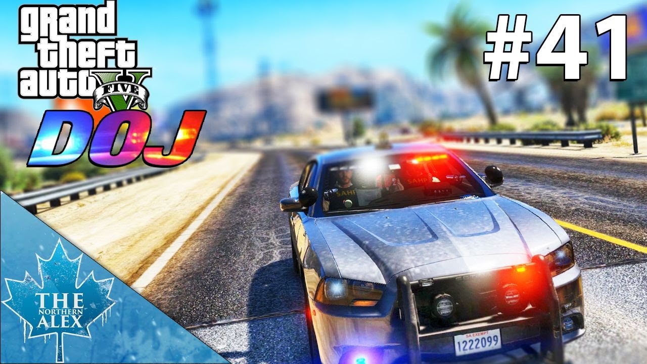 GTA V Department of Justice #41 - I am the Bad Cop - Law Enforcement ...