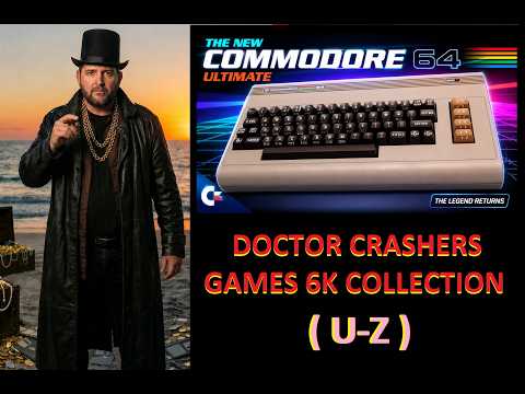Doctor Crasher's (U-Z) Commodore 64 AMAZING 6K Games & Warez Collection!!!
