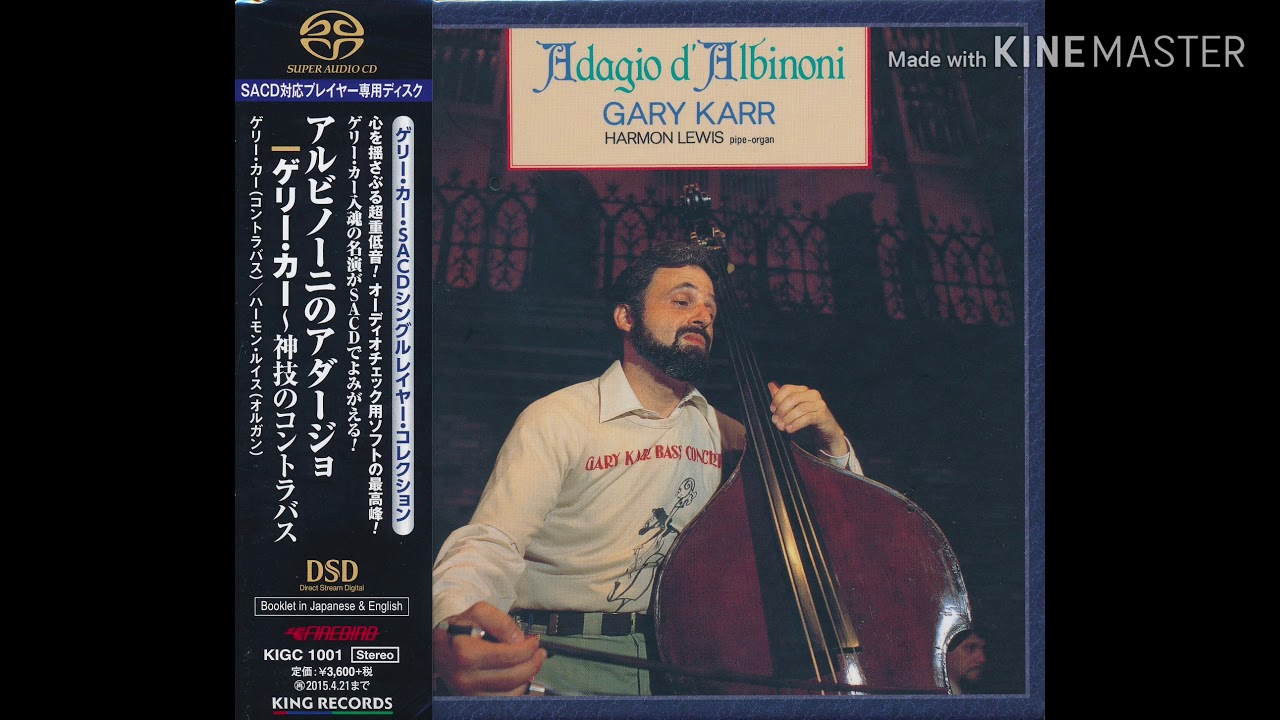Gary Karr- Handel: Sonata No. 9 in B Minor: IV. Vivace (DSD64/ 2.8MHz ...