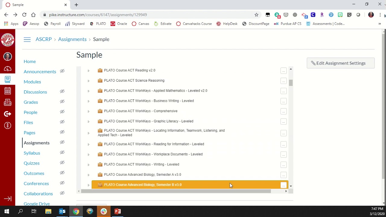 Put Plato Coursework into Canvas Quickly and Easily - YouTube
