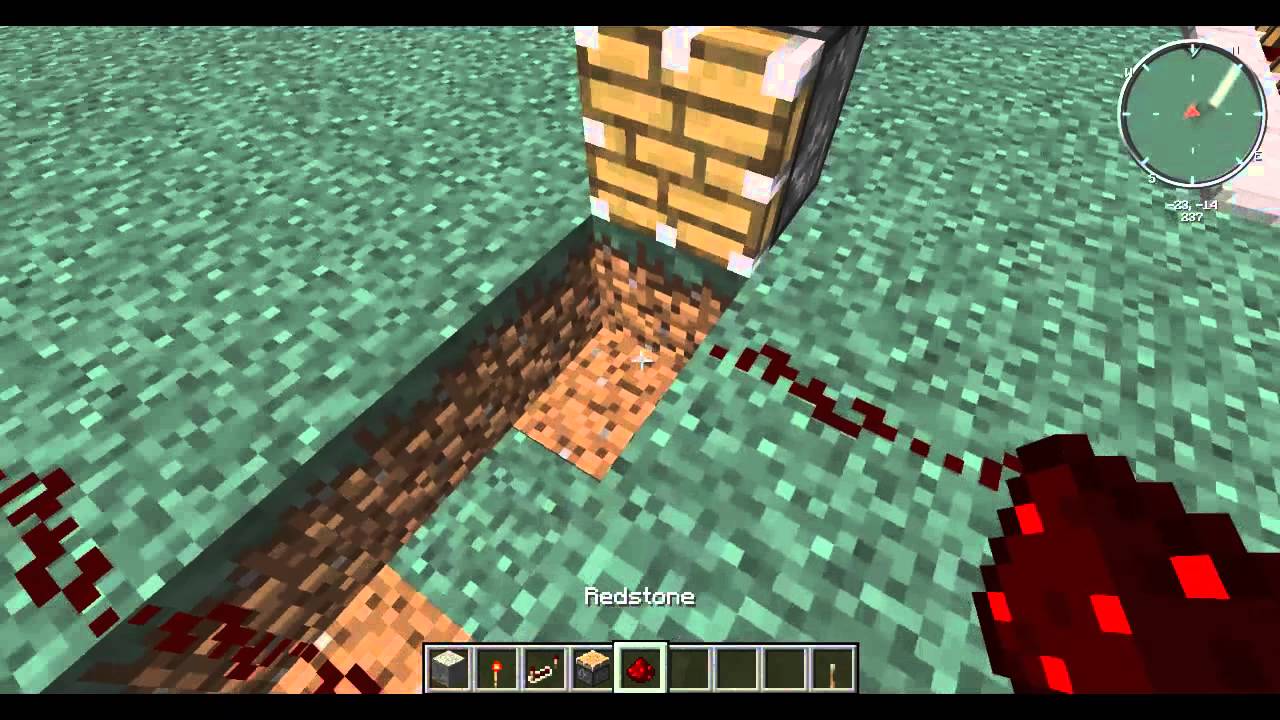 [Tuto Minecraft] Système Redstone à 2 temps - YouTube