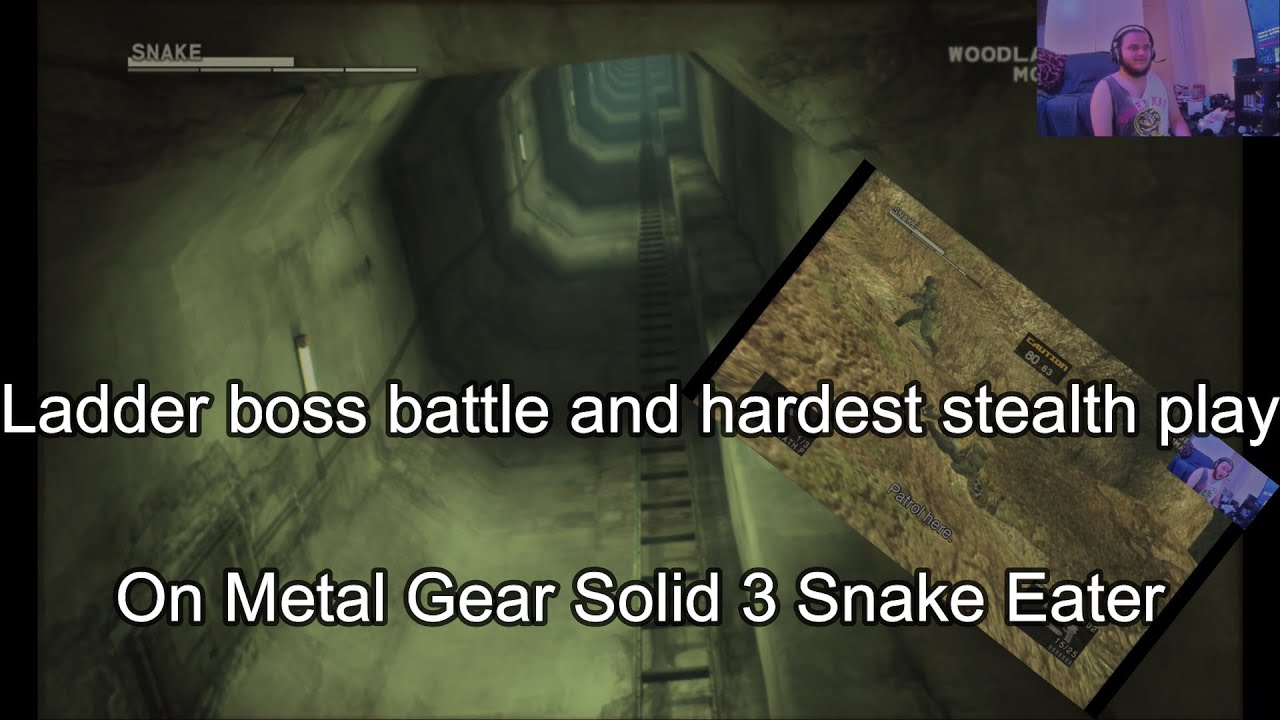 Ladder boss battle and hardest stealth play | Metal Gear Solid 3: Snake ...
