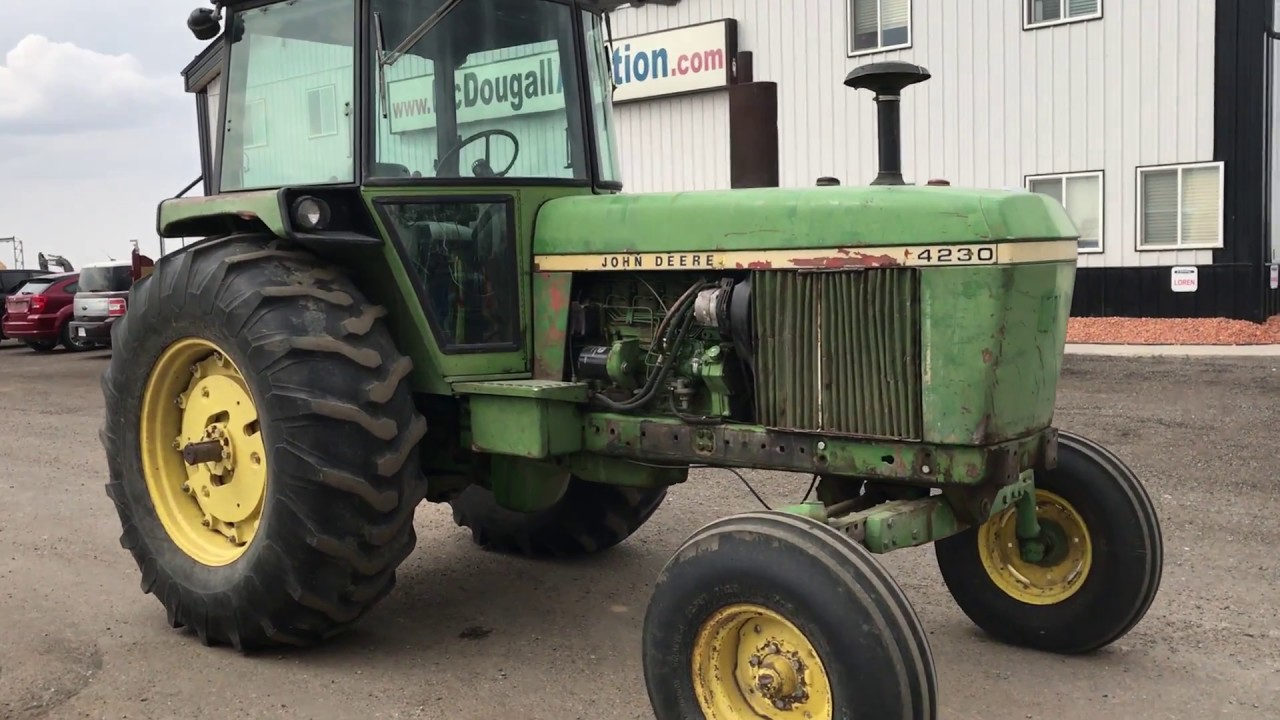 John Deere 4230 Tractor - YouTube
