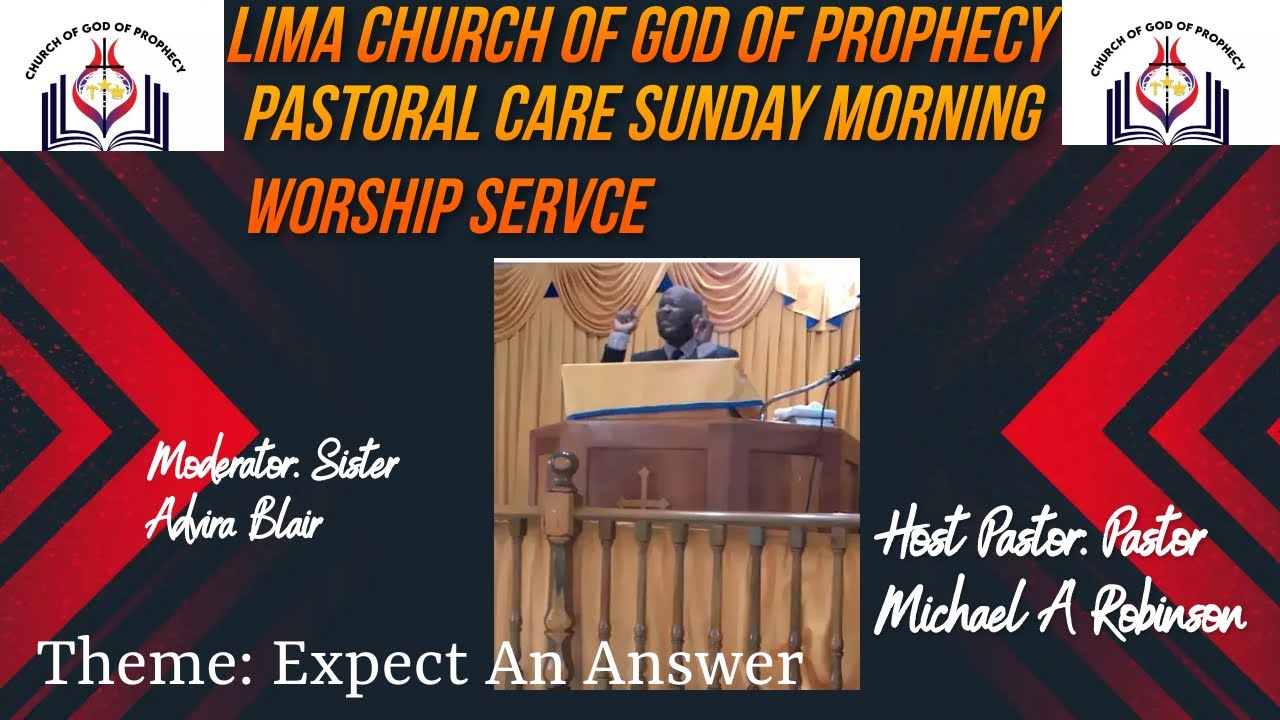 LCOGOP PASTORAL CARE SUNDAY MORNING WORSHIP SERVICE - YouTube